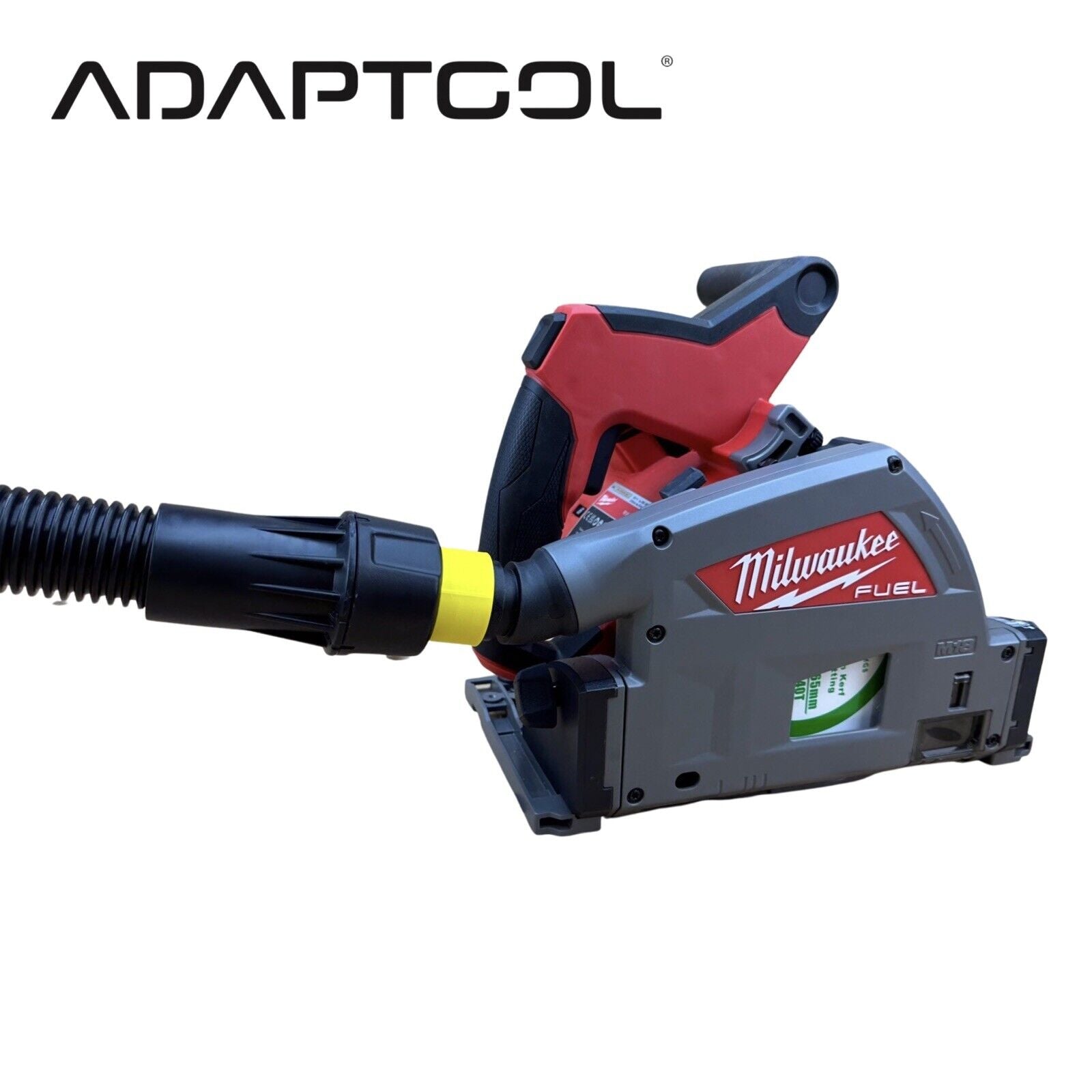 Milwaukee Plunge Track Saw Dust Hose Adaptor To Dewalt Airlock Vacuums ...