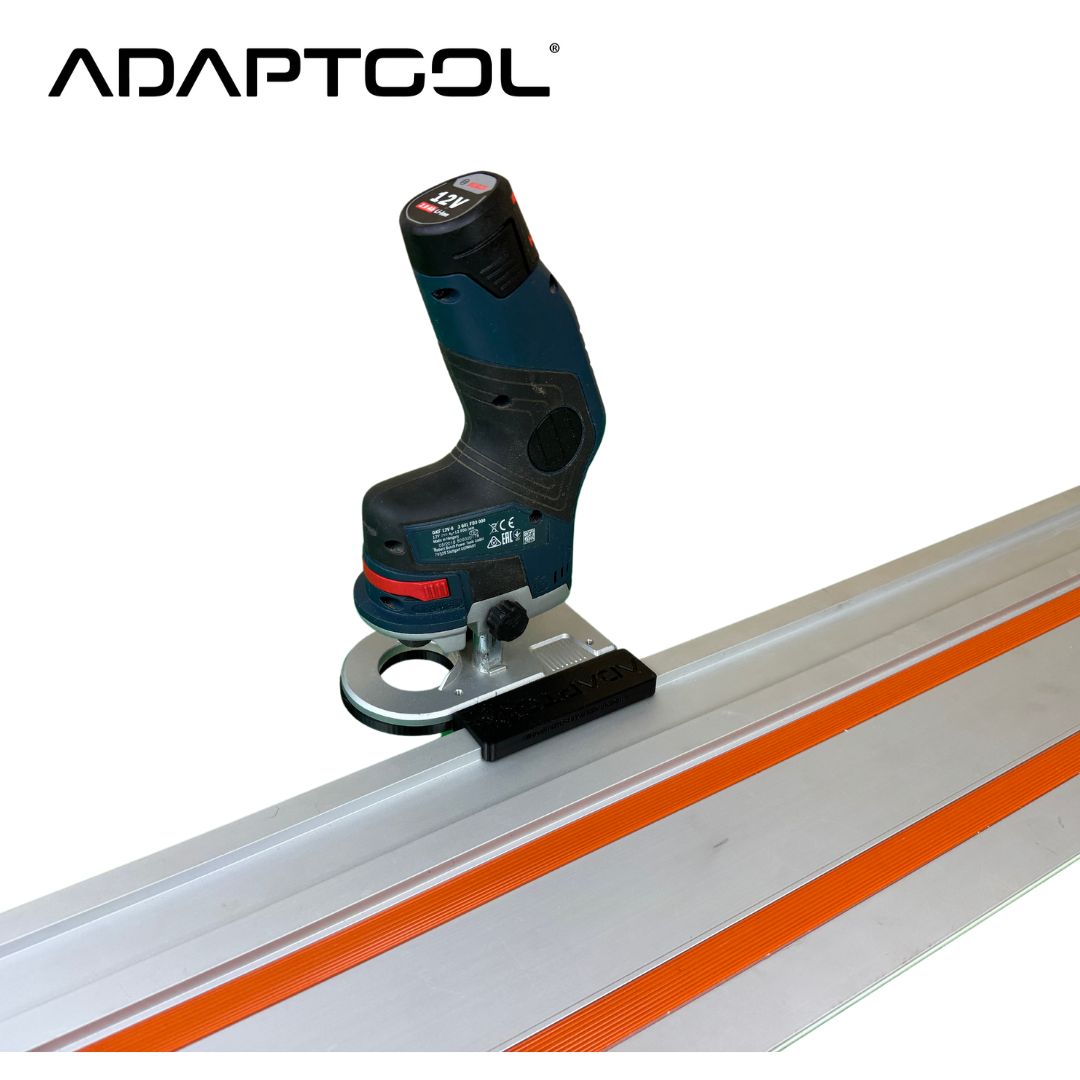 Bosch GKF-12V-8 Router Guide Rail Adaptor for Evolution Guide Rail ...