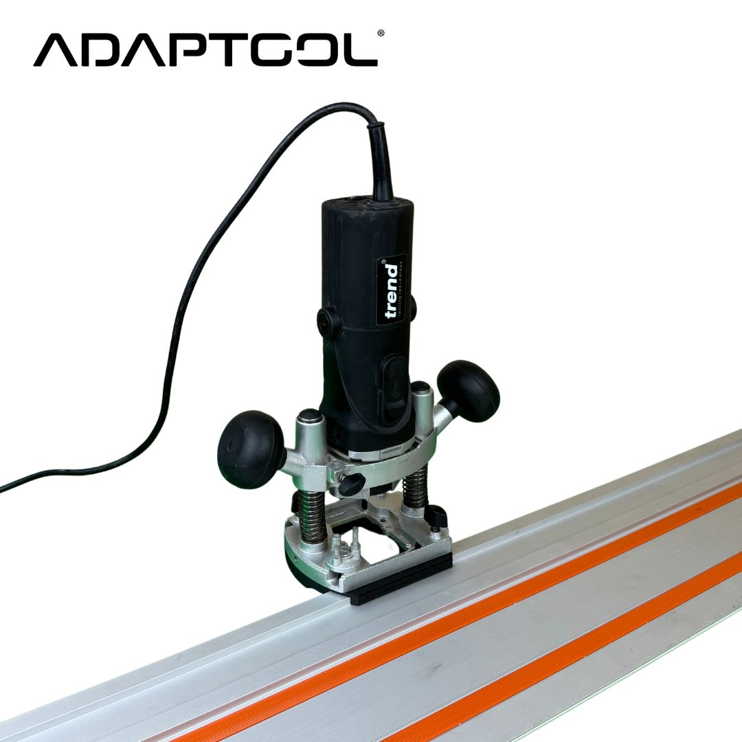 Trend T4EK 1/4" Router Guide Rail Adaptor for Evolution Guide Rail ...