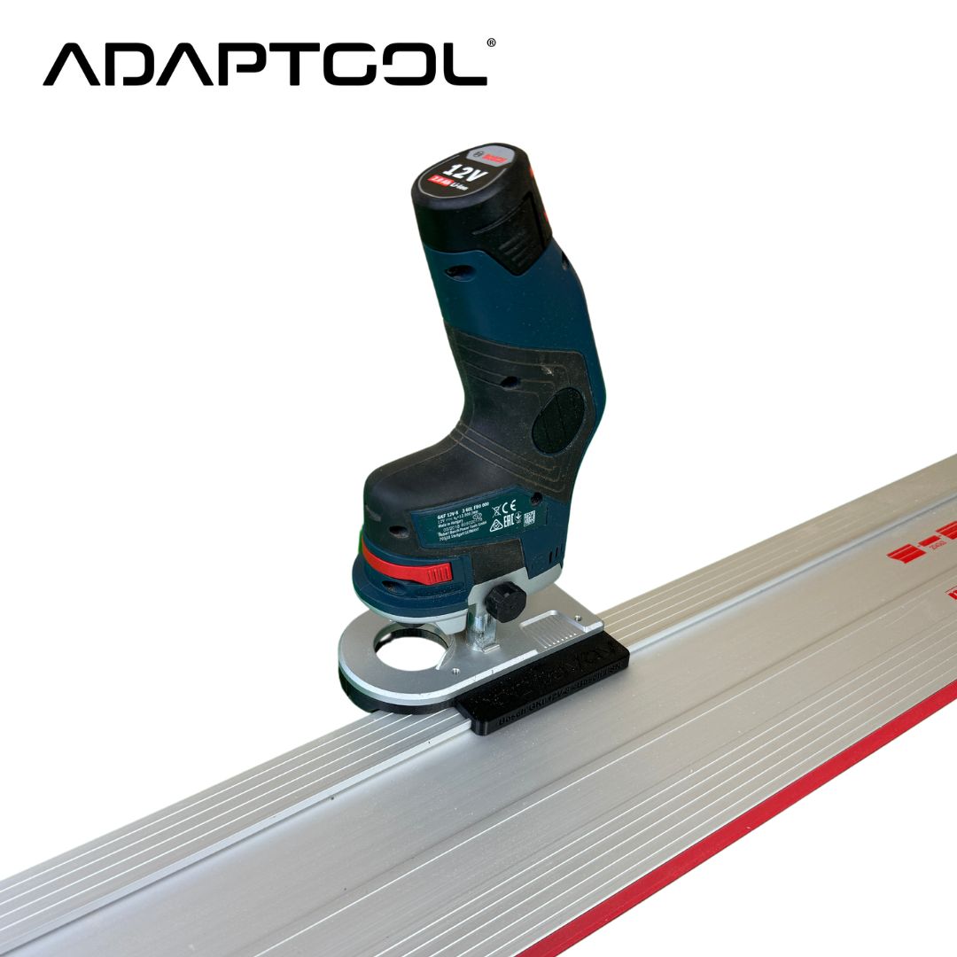 Bosch GKF-12V-8 Router Guide Rail Adaptor for Mafell Guide Rai – Adaptool