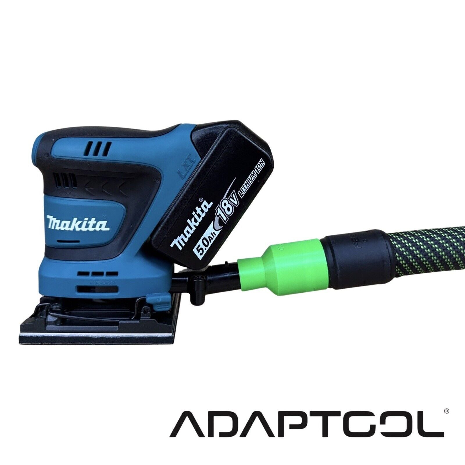 Makita 18v Finishing Sander dust hose adaptor to Festool 27mm Cleantec ...