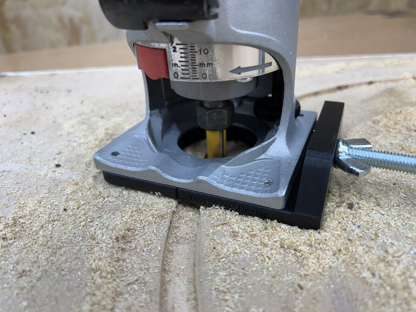 Circle Jig for BOSCH GFK 600 Trimmer Router Fully Adjustable Adaptool