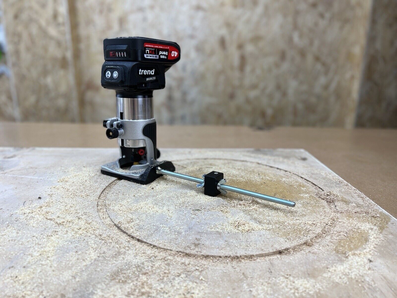 Router circle jig store