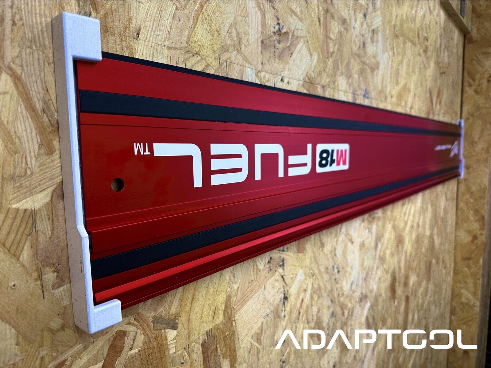 Milwaukee Plunge Saw Guide Rail Track Wall Mounting Brackets Van Works ...